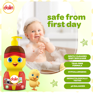 DALIN BABY HAIR & BODY WASH 650 ML