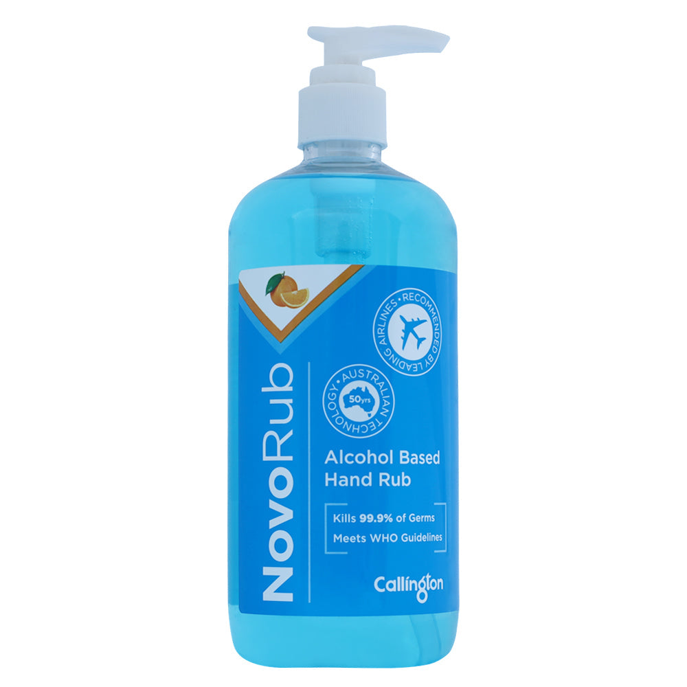 NOVORUBOrange Alcohol based Liquid Sanitizer 250ml